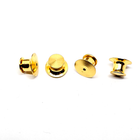 Locking Pin Backs Gold Tone Pin Badge Backs Replacement Brooch Pin ...