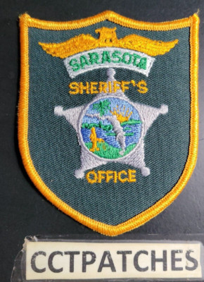 SARASOTA COUNTY, FLORIDA SHERIFF OFFICE (SMALL) SHOULDER PATCH FL | eBay