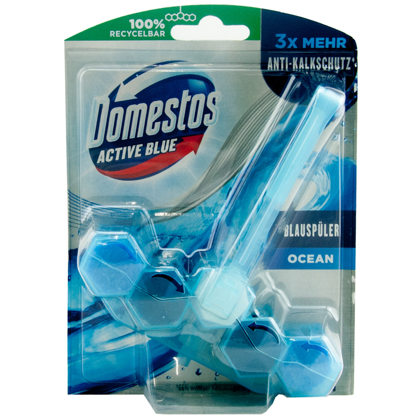Domestos Wc Stone Active Blue Cleaner Ocean 1 X 53g - Anti Limestone ...