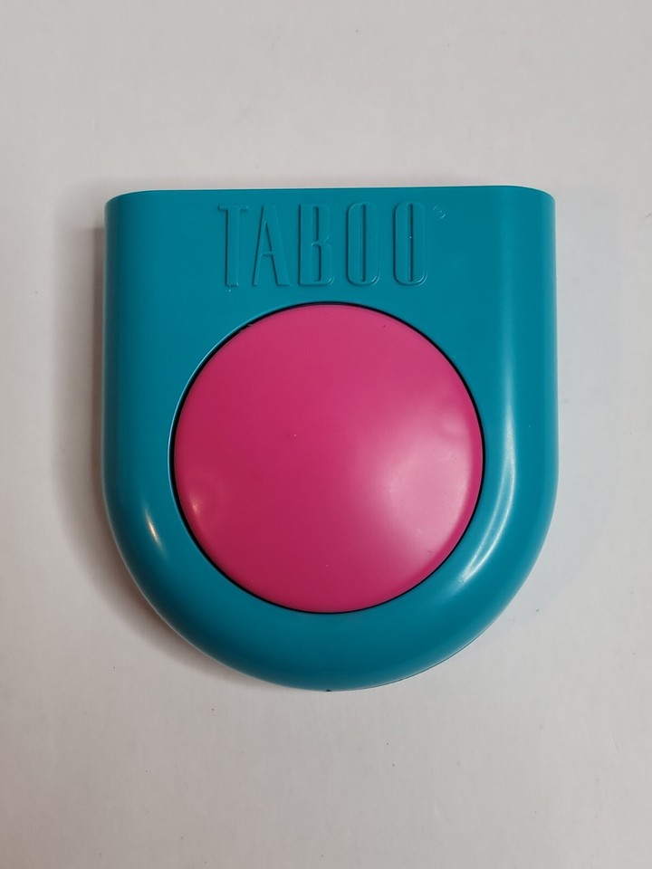 Vintage 1989 Taboo Board Game by Milton Bradley The Game of Unspeakable ...