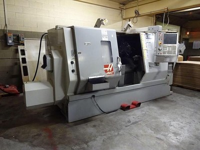 TL-25B HAAS DUAL-SPINDLE CNC TURNING CENTER w/SUB-SPINDLE & LIVE TOOL ...