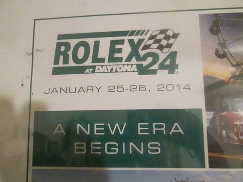 Racing Rolex 24 Event Poster from 2014 "A New Era Begins" Stored since ...