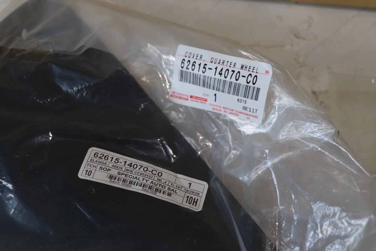 Genuine OEM Toyota Supra MKIV Jza80 LH Inner Wheel House Panel 62616 ...