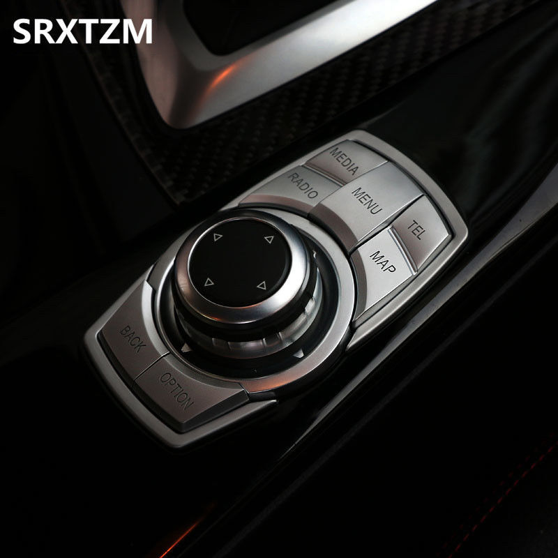 Car Interior Multimedia Buttons Frame Special Decal For BMW F10 F20 2/3 ...