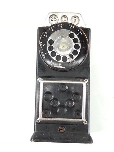 Vintage Pay Phone P-51453 With Advertising Slot | eBay