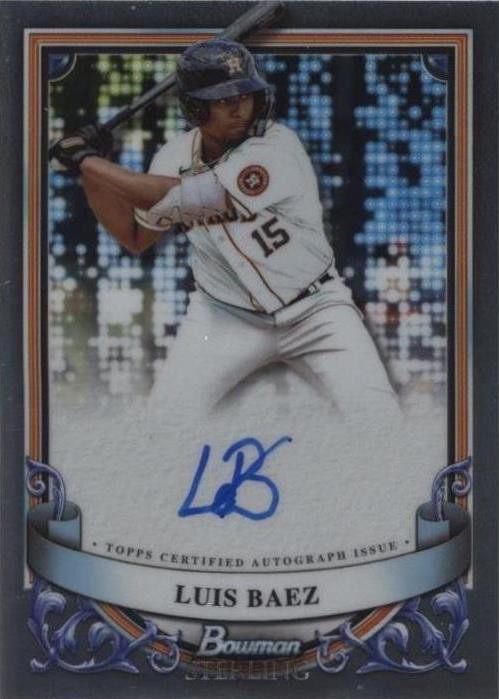 2024 Bowman Sterling - Prospect Autographs Luis Baez #PA-LB (AU, RC ...