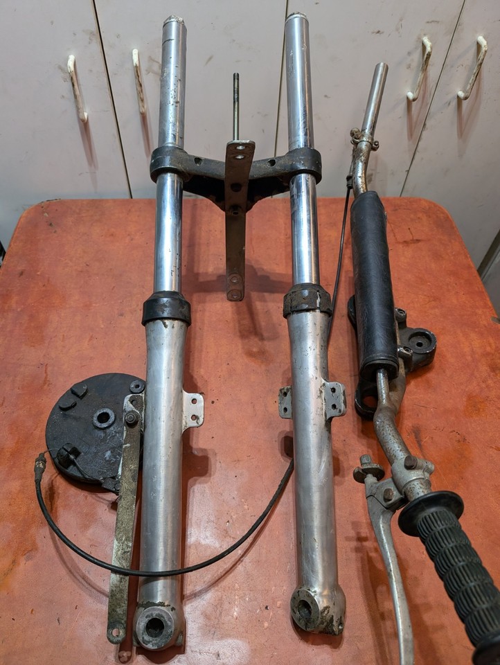 Rickman Bultaco Metisse Ceriani Betor 35mm Forks Triple Tree Handlebar ...