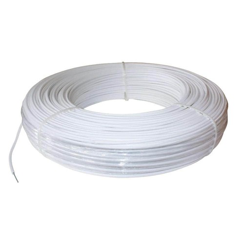 PolyPlus 1320 ft. 12.5-Gauge White Safety Coated High Tensile Horse ...