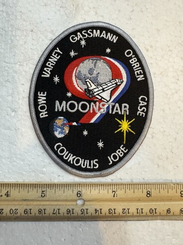 Vintage NASA Space Shuttle Patch- Moonstar 9 | eBay
