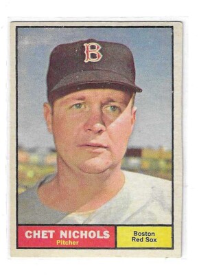 Chet Nichols Gradable Topps 1961 #301 (8024) | eBay