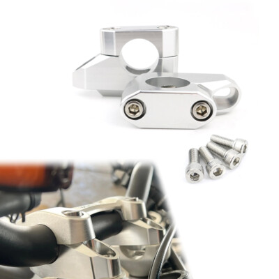 Offset Handlebar Clamps Risers Fit For Ducati Hypermotard 821/939/939SP ...