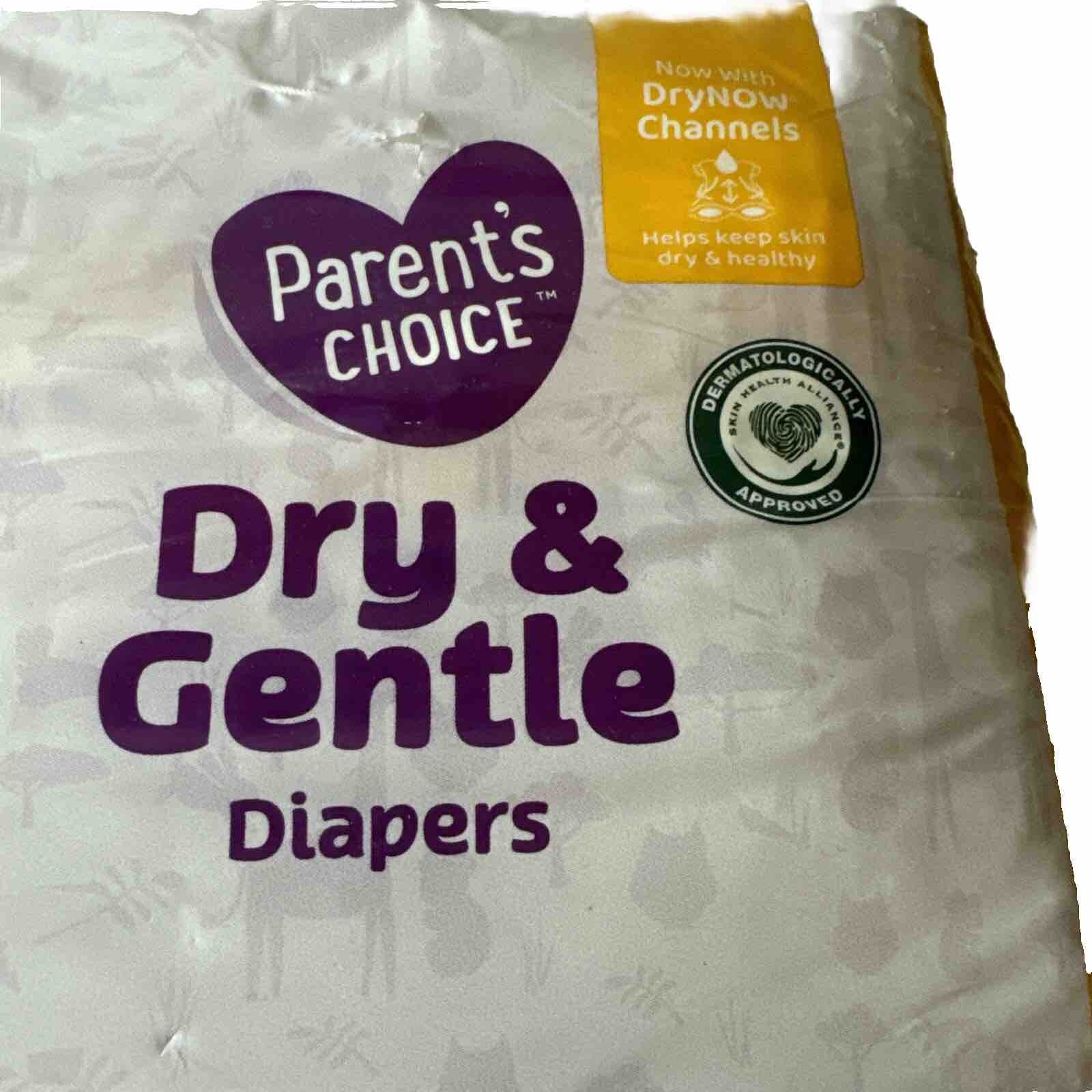 Parent's Choice Dry & Gentle Diapers Size, Count (Select Your Size ) | eBay