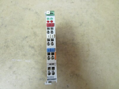 BECKHOFF 2 CHANNEL ANALOG INPUT MODULE KL3202 | eBay