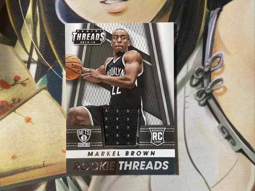 2014-15 Panini Threads Basketball Rookie Threads Markel Brown #76 ...