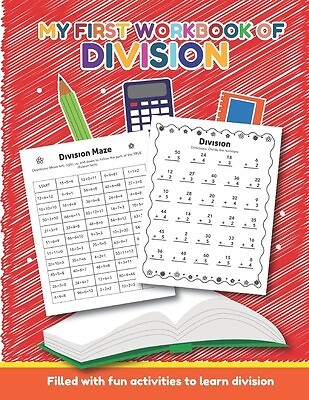 My First Workbook Division Filled fun activities learn by Teaching ...
