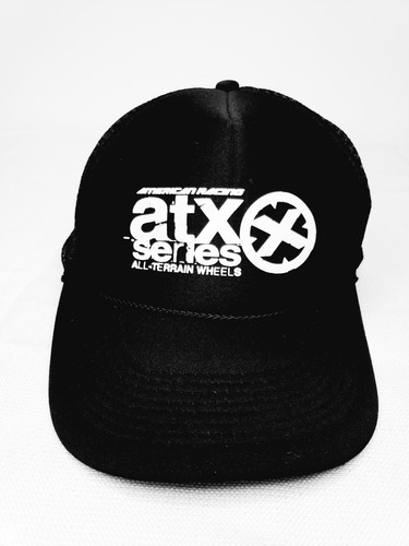 American Racing Tires ATX Series Black Snapback Trucker Hat | eBay