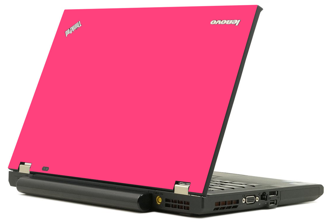 HOT PINK Vinyl Lid Skin Cover Decal fits IBM Lenovo ThinkPad T420 ...