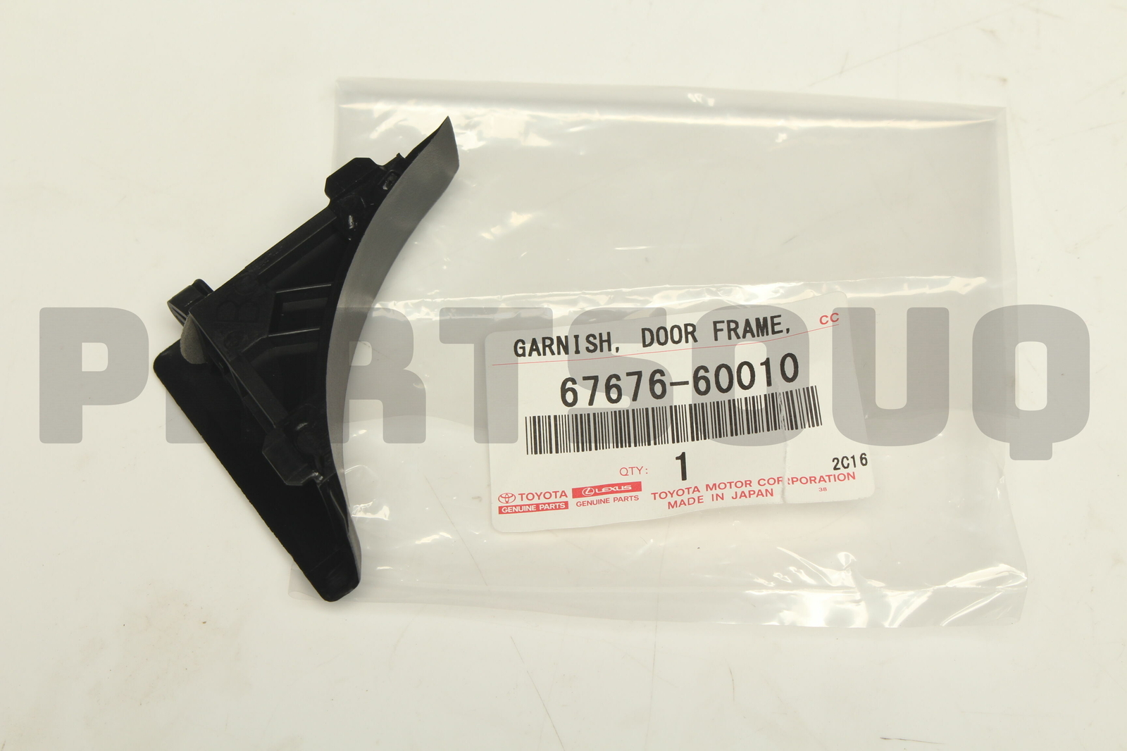 6767660010 Genuine Toyota GARNISH, REAR DOOR FRAME, LH 67676-60010 | eBay