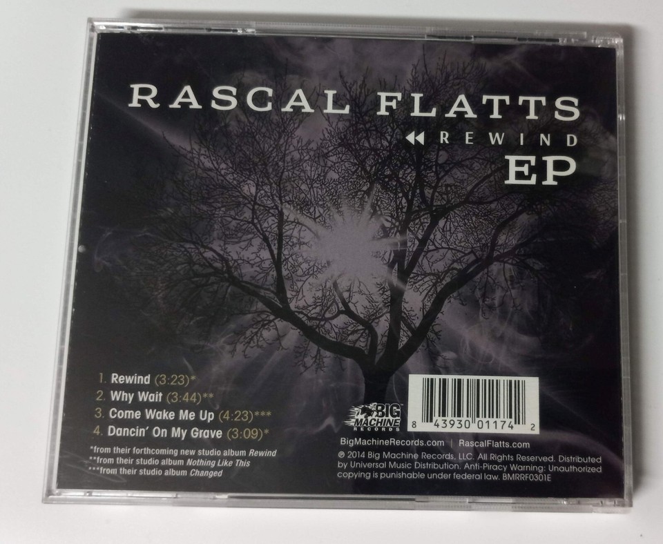 Rascal Flatts Rewind EP CD (Buy More & Save)S2-3B | eBay