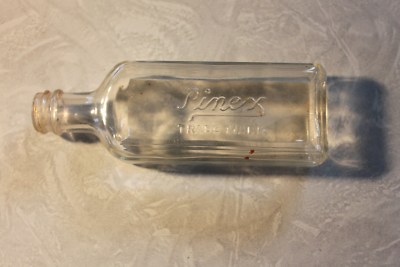 PINEX CLEAR TONIC BOTTLE NO CRACKS OR CHIPS | eBay