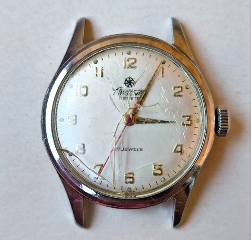 Vintage watch ARSENAL Geneve, Swiss Made, 17 jewels, works but needs ...
