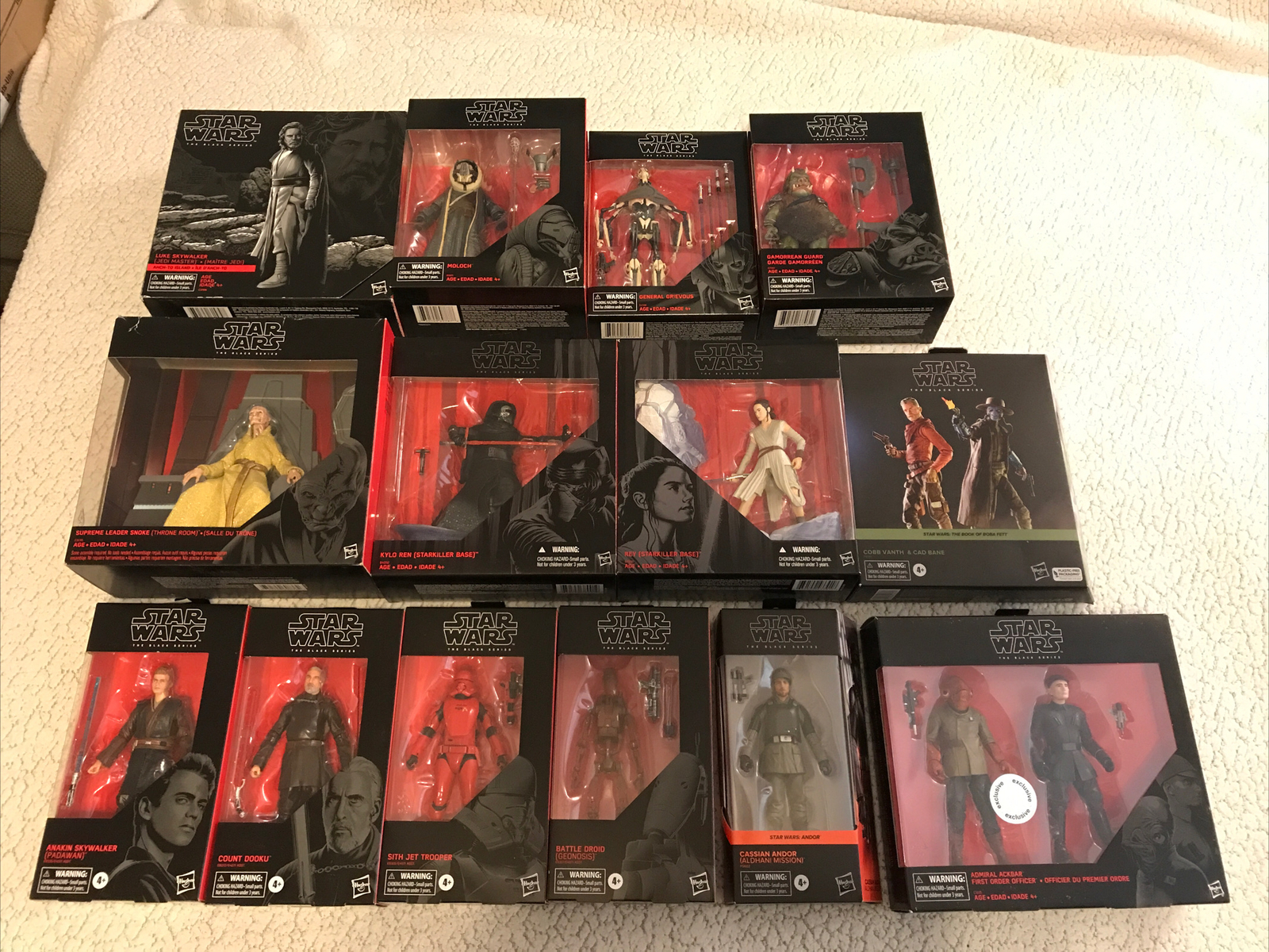 Star Wars The Black Series - Huge Collection LOT 200+ Figures NIB NEW ...