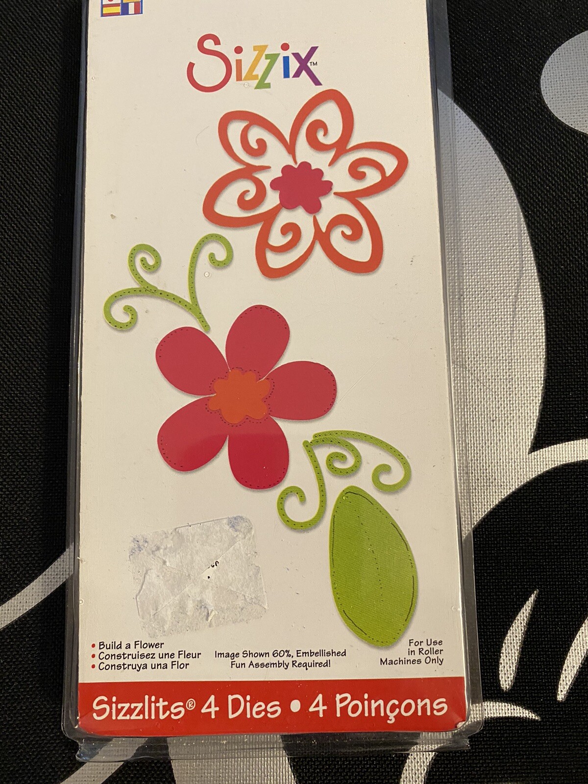 Build A Flower Sizzix Sizzlits Die Set 654749 NEW! | eBay