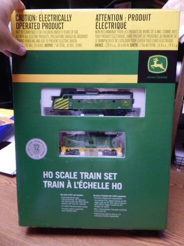 ATHEARN 2008 JD JOHN DEERE TRAIN SET NEW IN BOX HO SCALE 12TH IN SERIES ...