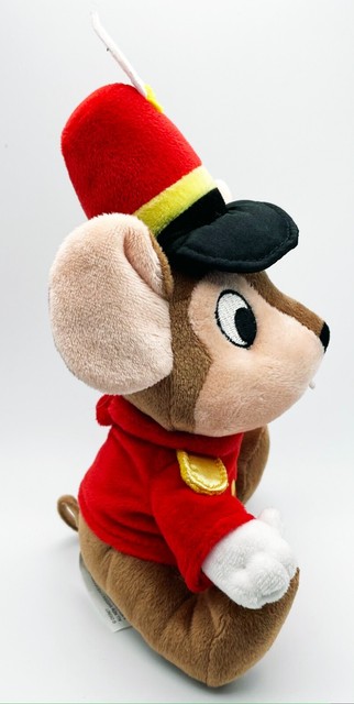 Disney Parks Dumbo Timothy Mouse Circus Ringmaster Plush Stuffed Toy 6 ...