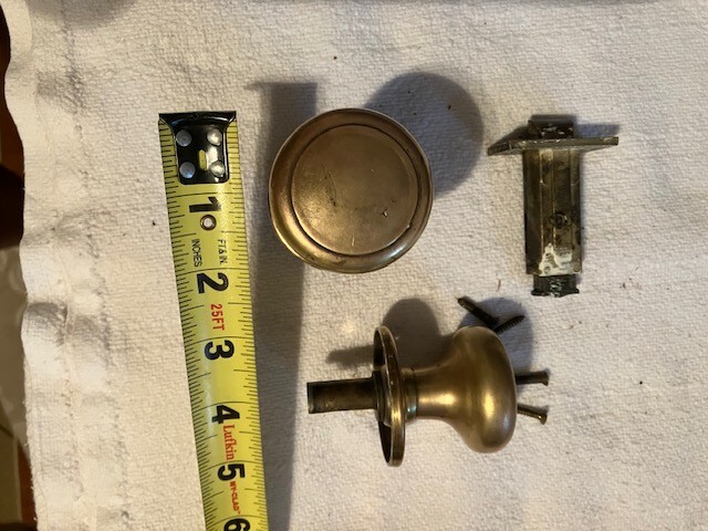 unique antique vtg brass door knobs | eBay