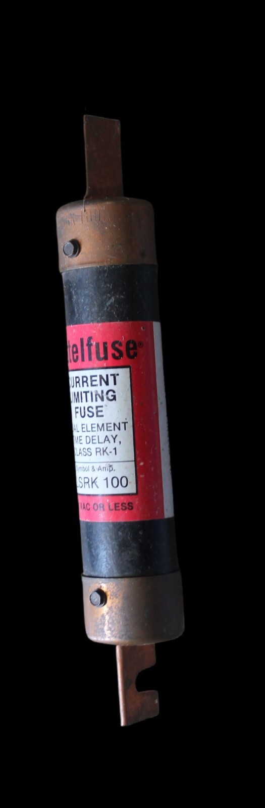 Littelfuse LLSRK-100-ID 100-Amp Time Delay Class RK1 Fuse 100A 600V Max ...