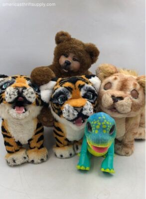 FurReal Friends and Bare Bottom Bears Soft Toy Lot | eBay