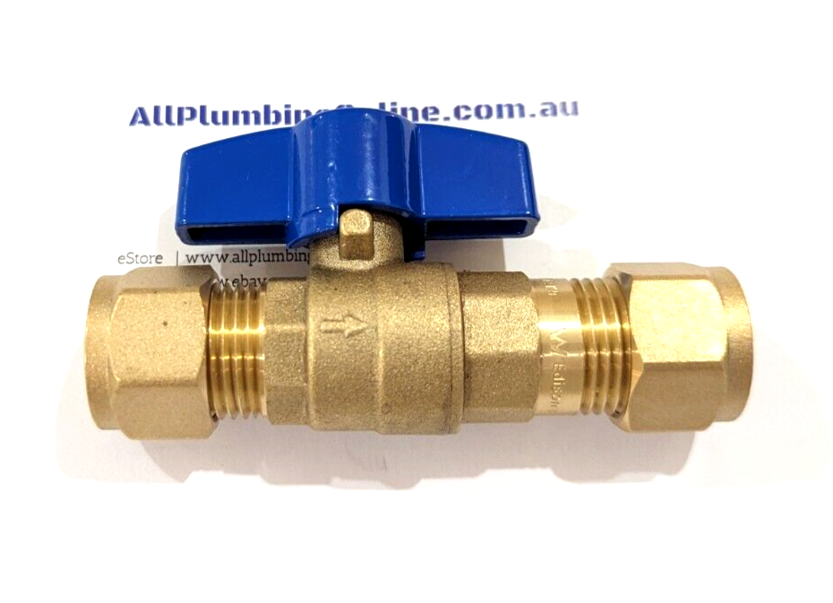 APO Quarter Turn ½" 15mm Duo Non Return Isolation Ball Valve ...