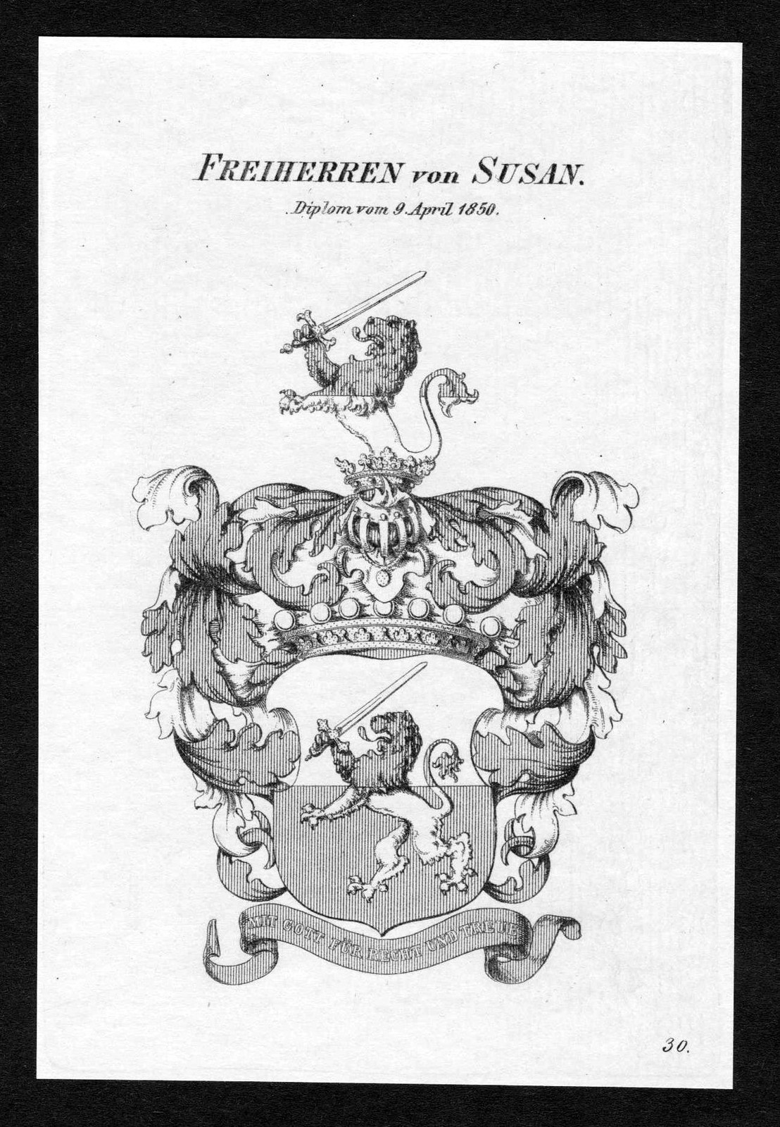 1820 - Susan Coat of Arms Heraldry Copper Engraving | eBay UK