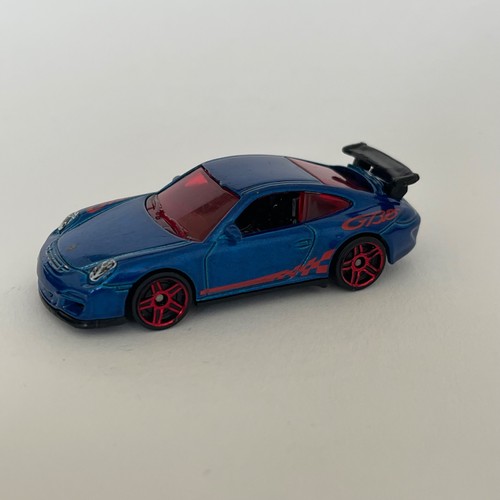 HOT WHEELS NEW MODELS PORSCHE 911 GT3 RS BLUE DIECAST Combi P&P #1 ...