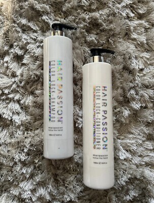 Hair passion Non Lather Color Lock Keratin Shampoo & Conditioner 1000ml ...