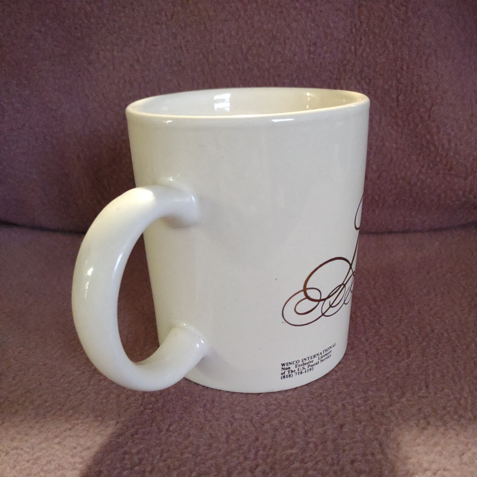 USPS Vintage 1988 Love Postage Stamp 25 Cent Coffee Mug | eBay