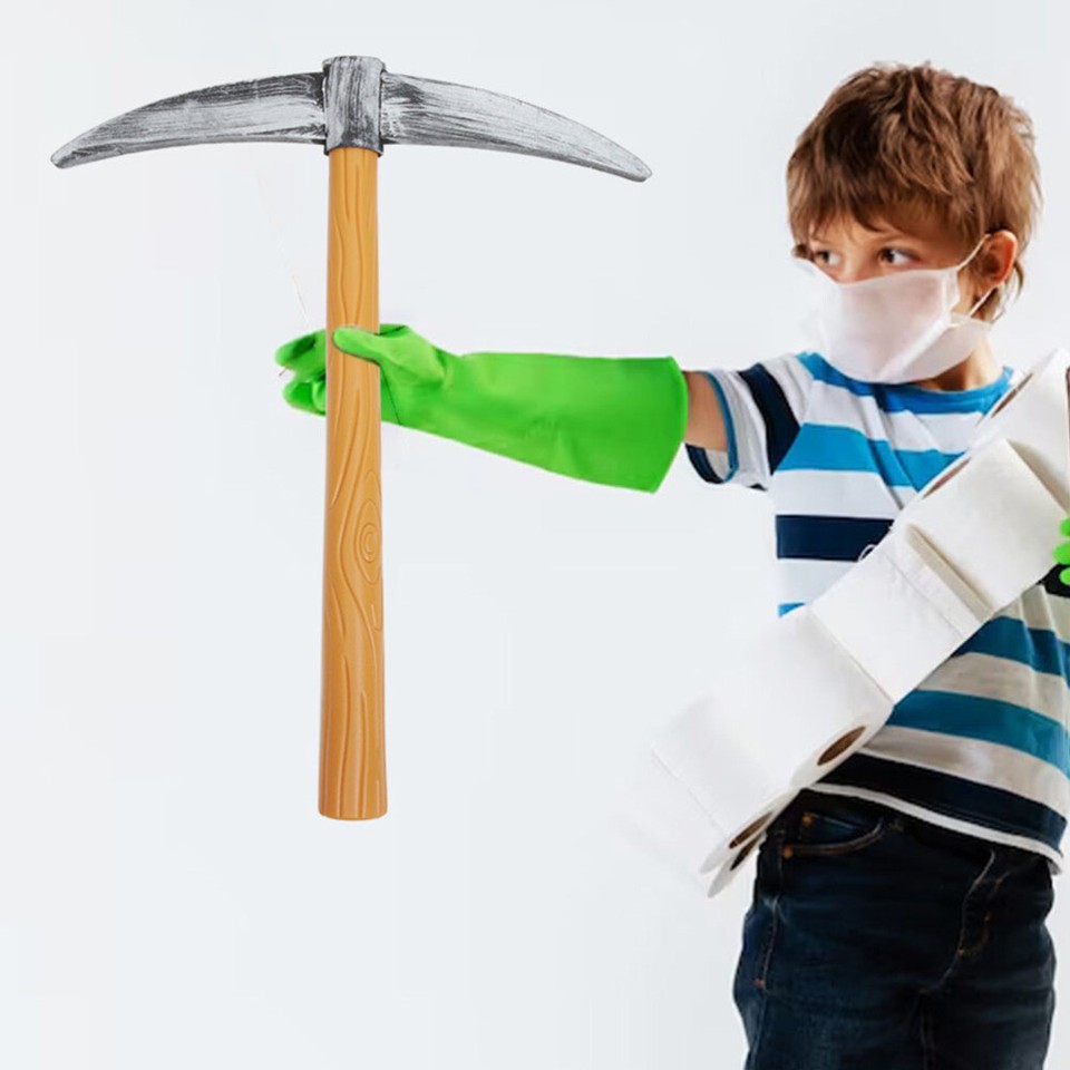 3 Pcs Pickaxe Shovel Stage Prop Picks Dwarf Costume Mattock Apparel | eBay