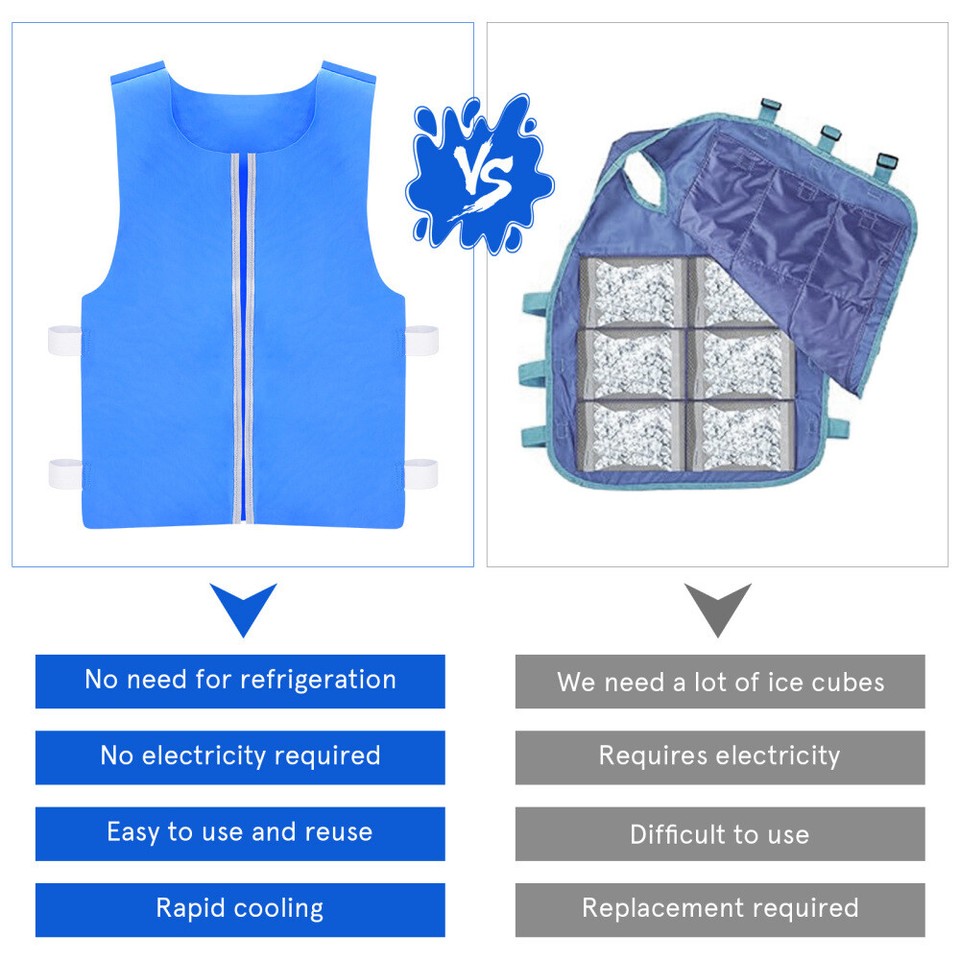 Chill Vest Motorcycle Iced Travel Clothes Jacket for Women | eBay