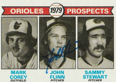 JOHN FLINN BALTIMORE ORIOLES SIGNED 1979 TOPPS CARD #701 | eBay