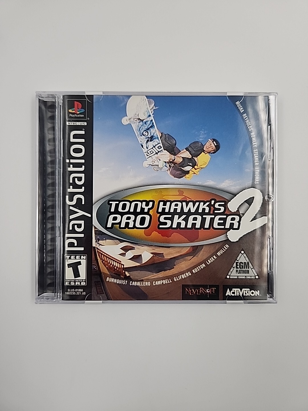 Tony Hawk's Pro Skater 2 PS1 PlayStation 1 Complete CIB + Reg Card ...