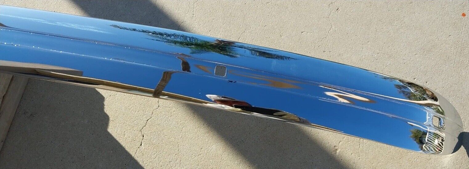 X CHEVROLET CHEVY NEW TRIPLE PLATED CHROME FRONT OR REAR BACK BUMPER ...