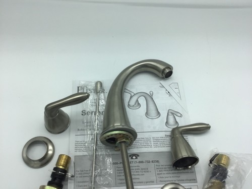 PFISTER LG49-SROK SERRANO WIDESPREAD 2 LEVER HANDLE BATHROOM SINK ...