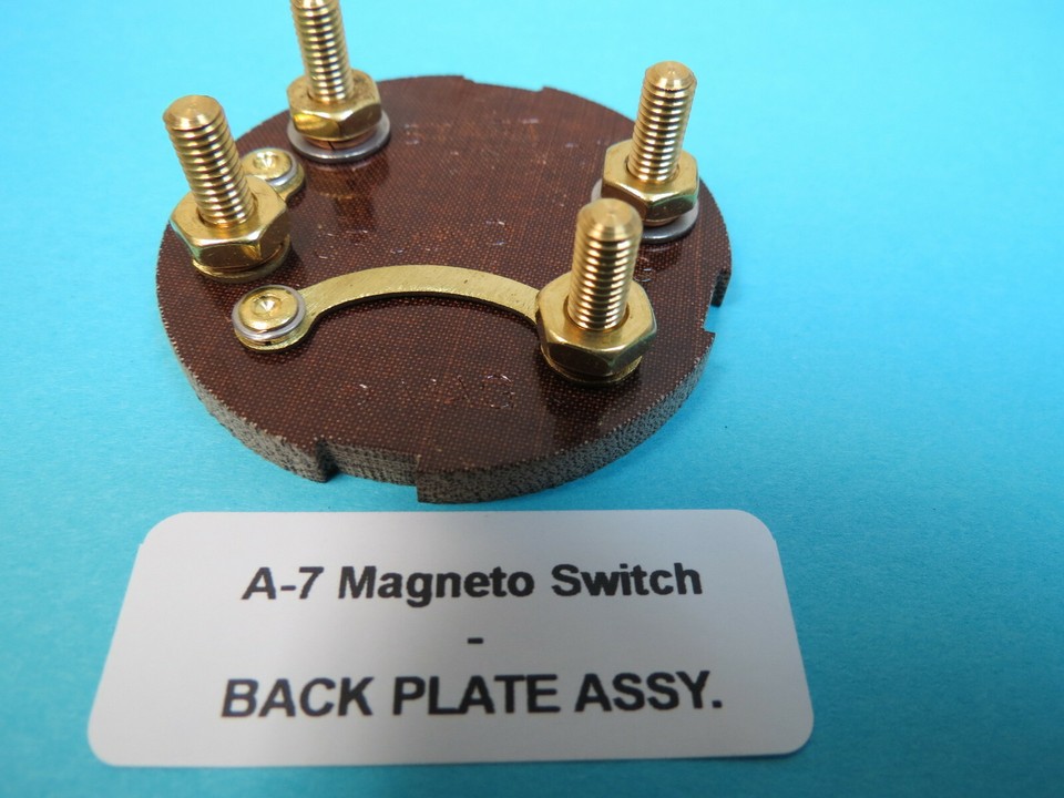 Type A-7 Mag Magneto Switch Replacement Backplate T-6 SNJ Piper Cub ...