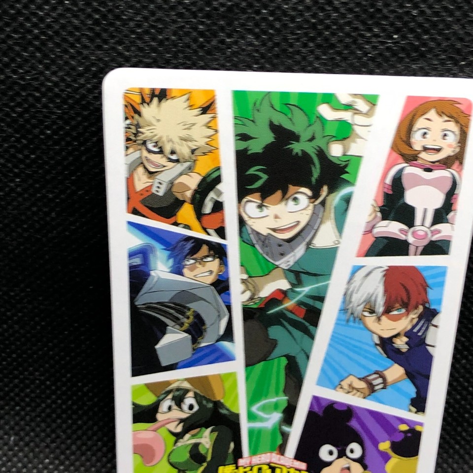Ryukyu My hero academia Play Card Jump Anime 5 Japanese Rare Japan F/S ...