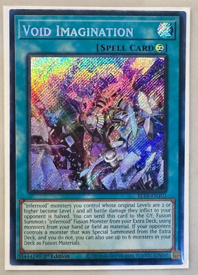 Yugioh Void Imagination BLTR-EN102 Secret Rare 1st Ed NM | eBay
