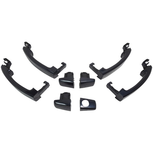 Door Handle & Cap 4-Piece Set Painted Blue Ray Metallic GXH New OEM GM ...