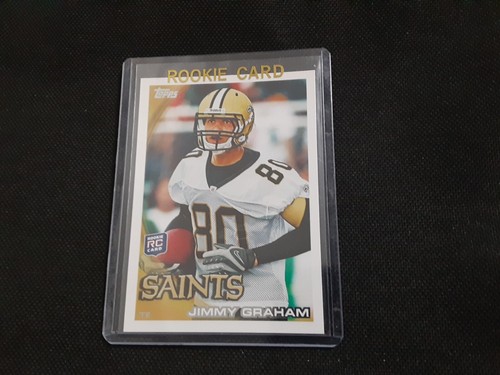 2010 Topps Football Jimmy Graham Rookie Card # 265 New Orleans Saints ...