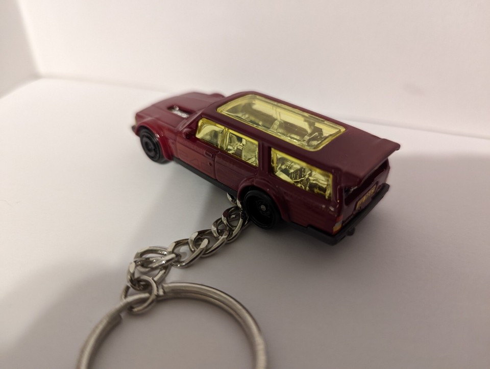 volvo 240 Drift Wagon Keychain Keyring Brand New Model. Purple | eBay