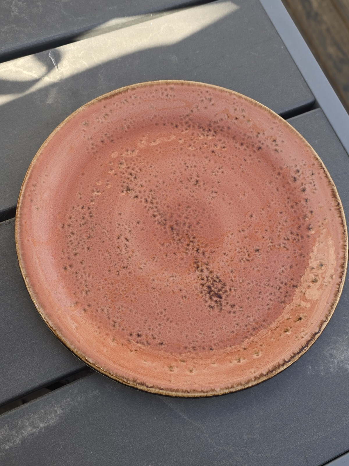 Pack Of 6 Steelite Craft, England: Terracotta Coupe Salad Plate (s), 8 ...